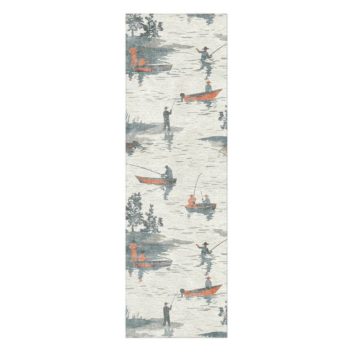 Gone Fishing Area Rug – Undrfoot Rugs