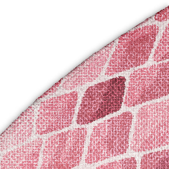 Disco Ball Pink Round Area Rug – Undrfoot Rugs